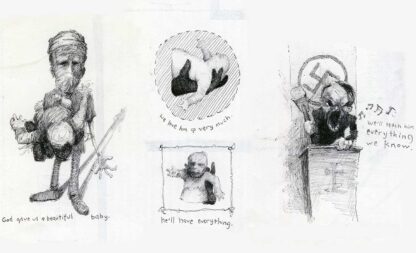 “The Wall” In 4 Panels – Guy Sparger